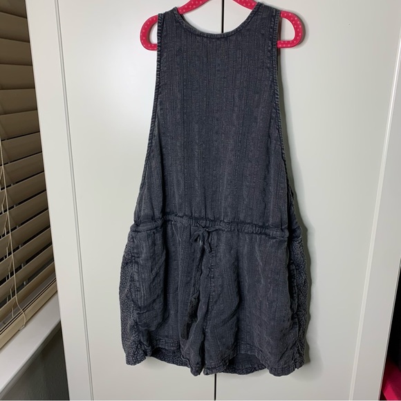 Roxy | Pants & Jumpsuits | Roxy Wide Cut Seethrough Romper | Poshmark